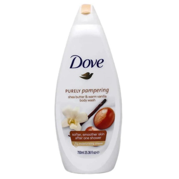 Dove Pampering Body Wash with Shea Butter and Warm Vanilla 750ml